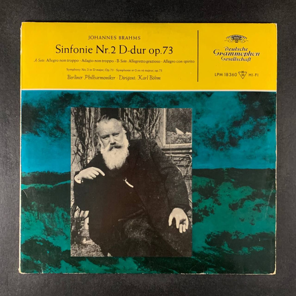 Brahms, Berliner Philharmoniker, Karl Bohm - Sinfonie Nr. 2 D-dur Op.73 ...