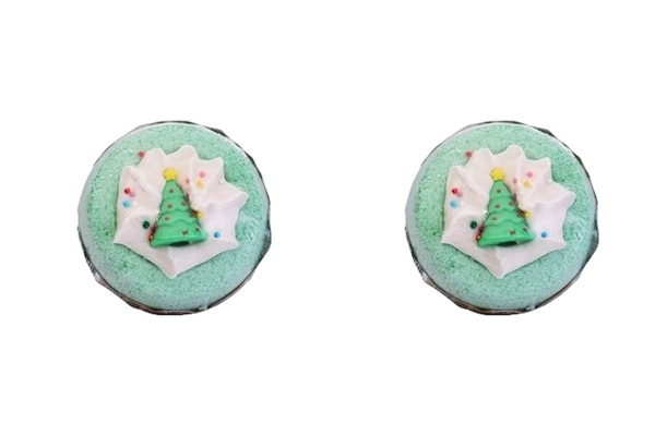 Laboratory KATRIN Шипучая соль для ванн Чаша с пеной и игрушкой, Зимние забавы, 160 г 2 шт ...