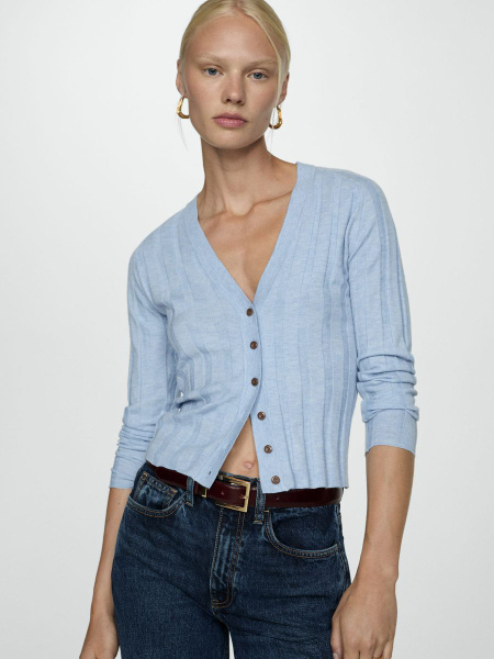 Кардиган MANGO Flurry купить на OZON по низкой цене (1736637888)