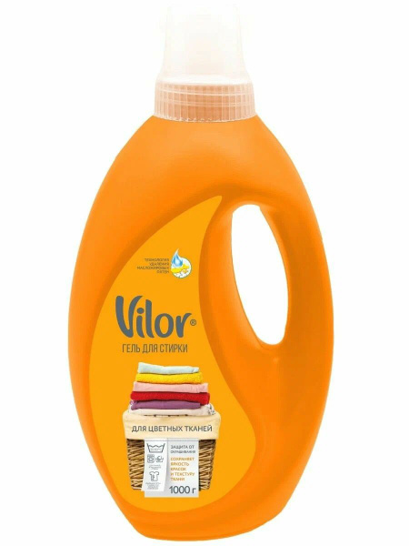 Жидкое средство Vilor для стирки изделий из цветных тканей 1 л купить ...