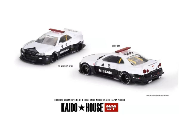 (Поставляется с защитной оболочкой)Машинка KAIDO HOUSE Mini Gt 1/64 ...