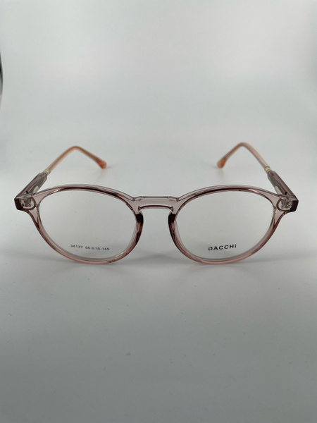 Оправа для очков пластиковая, женская, мужская, круглая, прозрачная Dacchi D34137с4 купить на ...