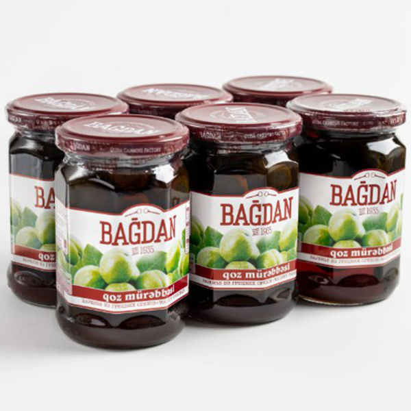 Варенье из грецких орехов Bagdan, 390 г х 6 шт купить на OZON по низкой ...