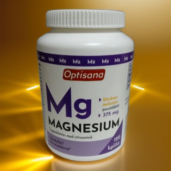 Магний Оптисана , Optisana MAGNESIUM, Финляндия 120 таблеток купить на ...