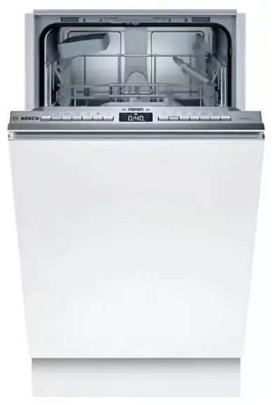 Встраиваемая посудомоечная машина Bosch Serie 4 SPV4EKX29E Узкая 45 см ...