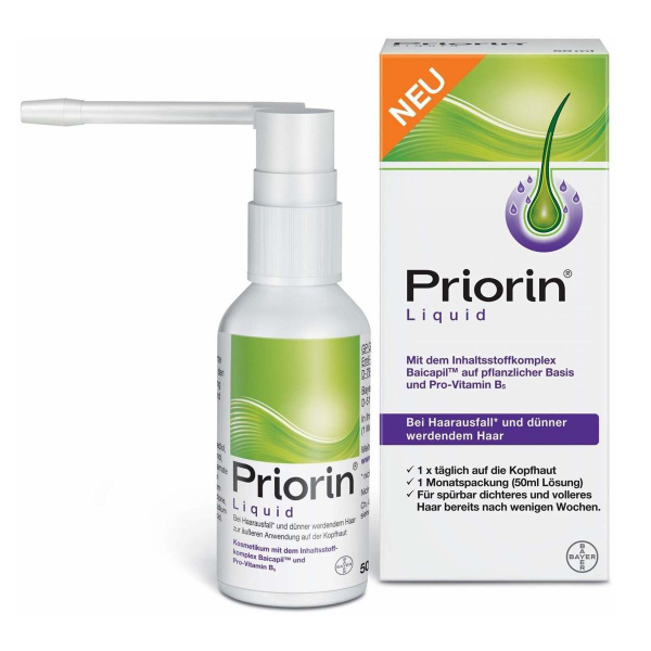 Bayer Priorin Liquid Приорин спрей для роста волос, 50 мл купить на ...