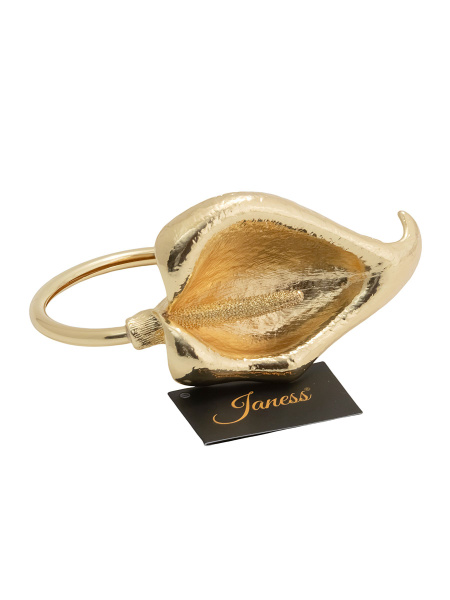 Бижутерия Janess. Браслет "Каллы". Безразмерный. Цвет: золото купить на ...