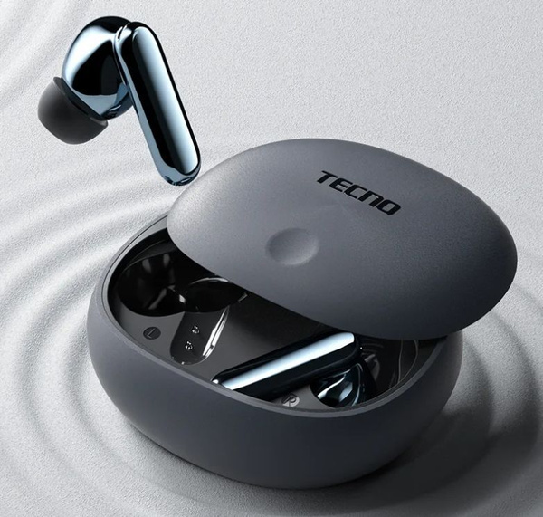 Наушники Внутриканальные Tecno BD03 Беспроводное 32 Tecno TU01 grey ...