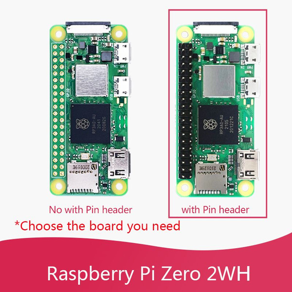Официальная оригинальная плата Raspberry Pi Zero 2W/2WH с 1 ГГц 4 ...