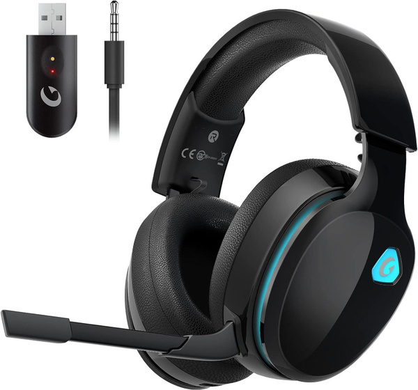 Беспроводные игровые наушники с частотой 2,4 ГГц для игр PS5, PS4 ...