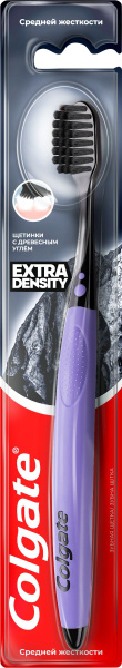 Зубная щетка COLGATE Extra Density, средней жесткости купить на OZON по низкой цене (1782137970)
