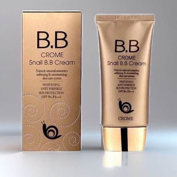 CROME SNAIL BB Cream/ББ крем с экстрактом слизи улитки (50мл) купить на OZON по низкой цене ...