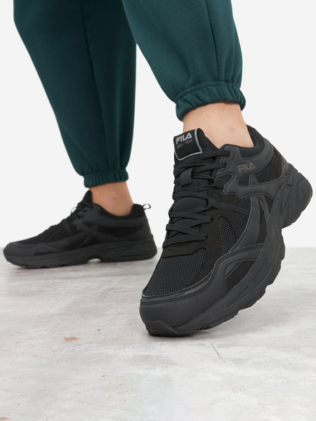 Кроссовки Мужской Fila Искусственная кожа, Текстиль, размер 44 На любой сезон Шнурки Без каблука ...