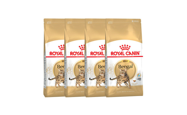 Royal Canin Bengal сухой корм для взрослых бенгальских кошек - 400 г х ...