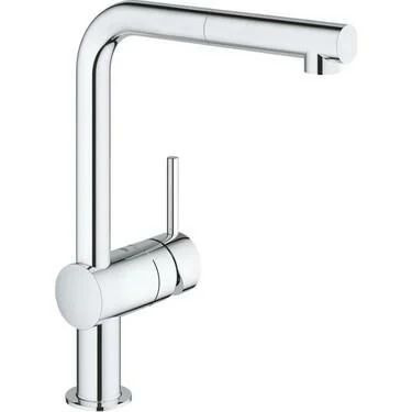 Спиральный смеситель для мойки Grohe Minta Single Control 32168000 ...