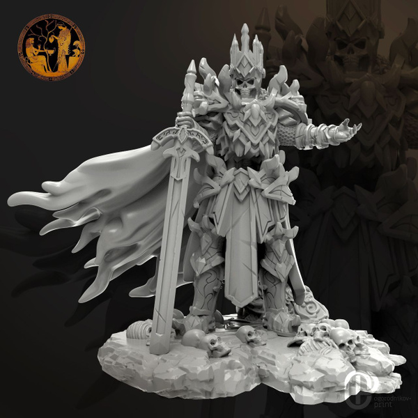 Миниатюра Калибос Король скелетов Calibos The Skeleton King - Греческая ...