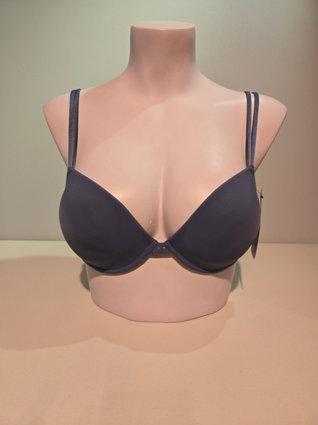 Бюстгальтер Женский implicite на косточках, размер 75D сумеречный Повседневный Крючки Однотонный ...