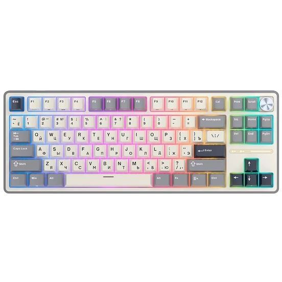 RK Royal Kludge Игровая клавиатура проводная RK R87Pro - проводная, 87 ...