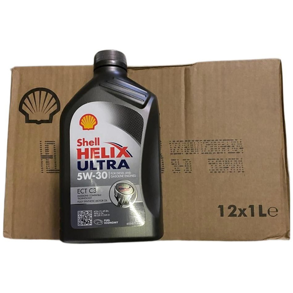 Масло моторное Shell helix ultra ect c3 5W-30 Синтетическое 1 л купить ...
