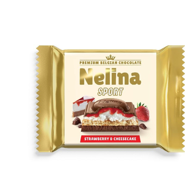 Шоколад NELLY Nelina Premium Sport молочный с нач. со вкусом сыра и ...