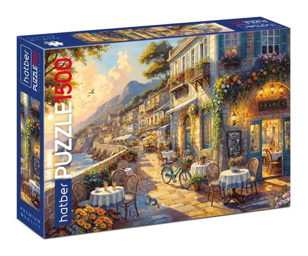 Пазлы Hatber Premium 1500 элементов 830х580мм -Живописная набережная- купить на OZON по низкой ...
