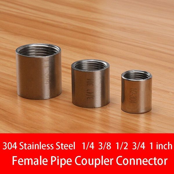 Соединительная муфта из нержавеющей стали 304, NPT1/2 3/4 1/4 3/8 1 дюйм, с внутренней резьбой ...