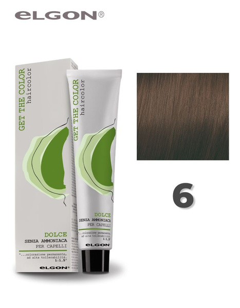 Elgon Краска для волос без аммиака профессиональная Get The Color Dolce ...