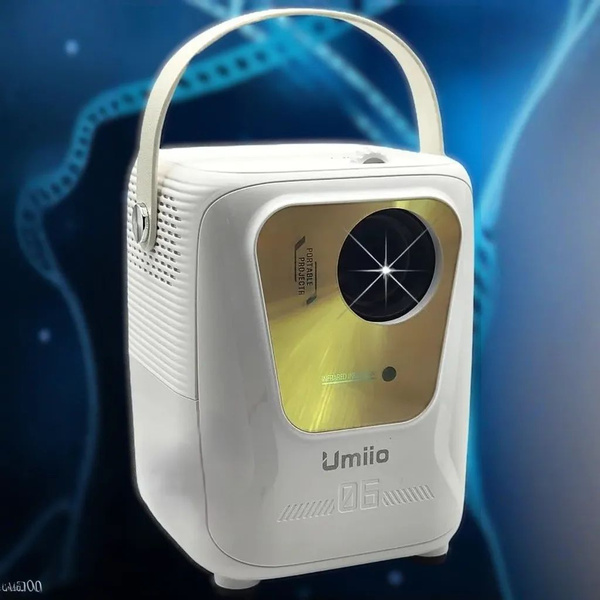 Портативный мини проектор 2в1 Umiio Player Projector Q4 Pro White купить на OZON по низкой цене ...