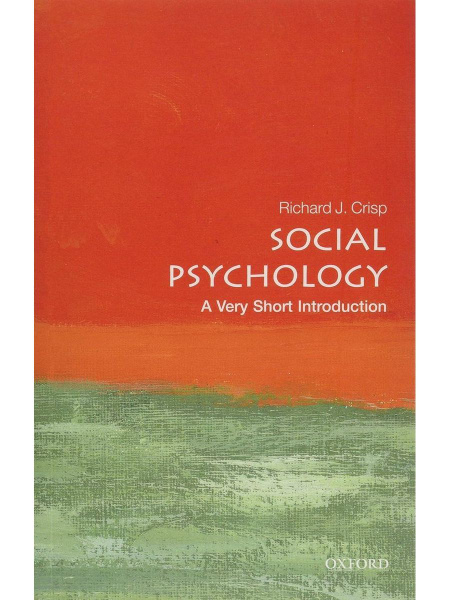 Social Psychology A Very Short Introduction "Социальная психология ...