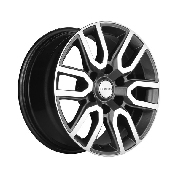 Колесный диск Khomen Wheels 17x8" PCD6x139.7 ET25 D106.1 Литой купить c доставкой на OZON по ...