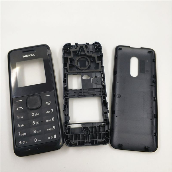 Подходит замены корпуса мобильного телефона для Nokia 105 1050,черный ...