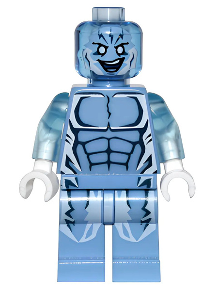 Минифигурка Lego Super Heroes Electro - Medium Blue Outfit, Trans ...