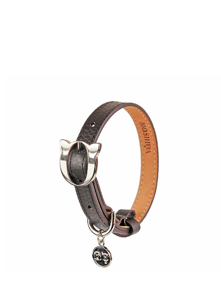 Moshiqa Ошейник для кошек Lilo Brown Leather купить на OZON по низкой ...