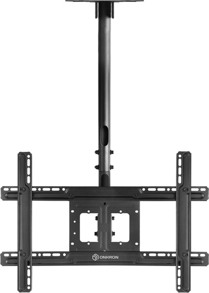 ONKRON N1L 32"-80" Кронштейн потолочный, поворот-наклон-высота-выдвижение, до 68.20кг, черный ...