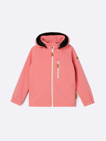 Куртка Девочки Lassie коралловый Softshell, размер 122 Демисезон Полиэстер Китай купить c ...