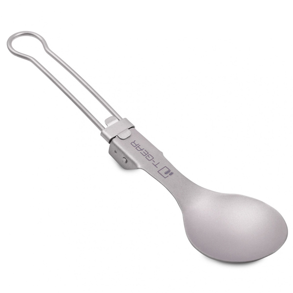 Складная ложка титановая T-Gear Titanium Folding Spoon купить на OZON по низкой цене (1910340795)