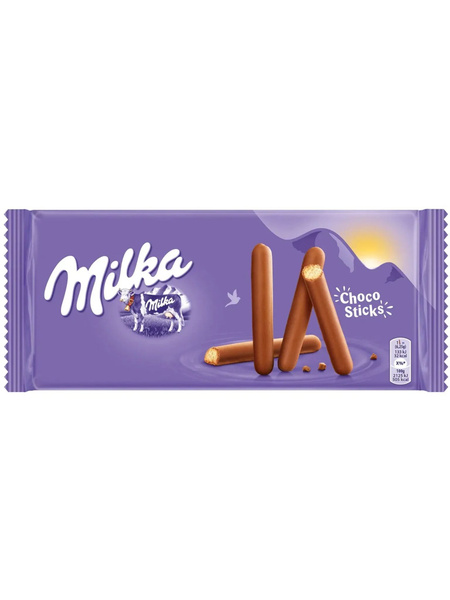 Печенье Milka Choco Sticks 112 г купить на OZON по низкой цене (1917290362)
