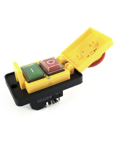 Выключатель кнопка YH02-A (5 контактов) купить на OZON по низкой цене ...