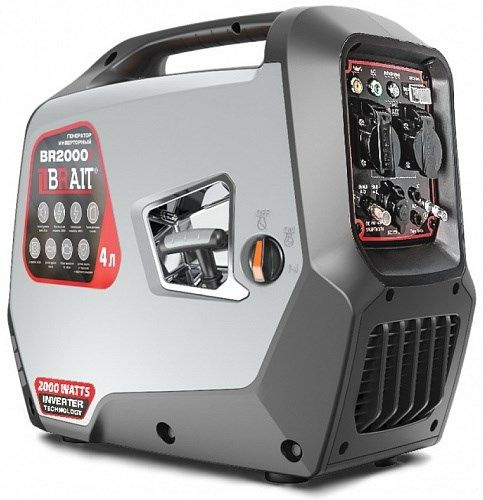 Генератор инверторный BRAIT BR2000i купить на OZON по низкой цене (1938041586)