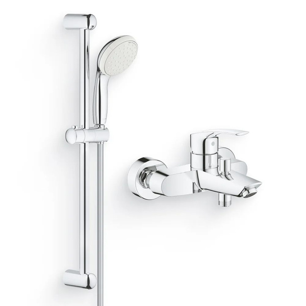 Душевой комплект Смеситель Grohe Eurosmart 33300003 / Гарнитур Tempesta New 27598001 купить на ...