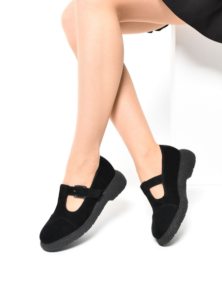 Туфли Женский BELWEST Велюр натуральный, размер 41 H Беларусь Пряжка Мягкая стелька купить c ...