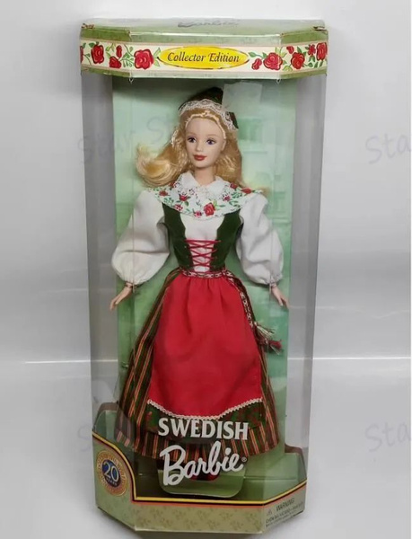Barbie Swedish 20 Years Collection Edition Коллекционная кукла Шведской ...