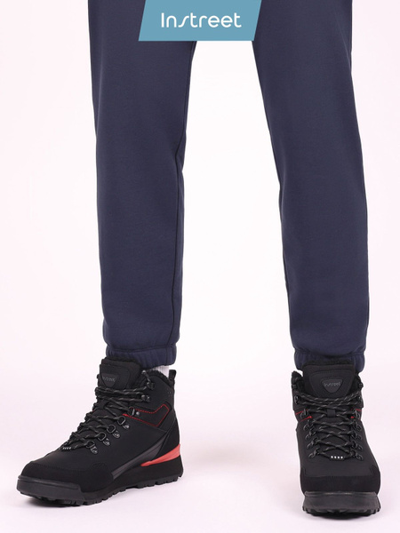 Ботинки Мужской Instreet черный, размер 42 Зима 8 Шнурки Без каблука Россия купить c доставкой ...