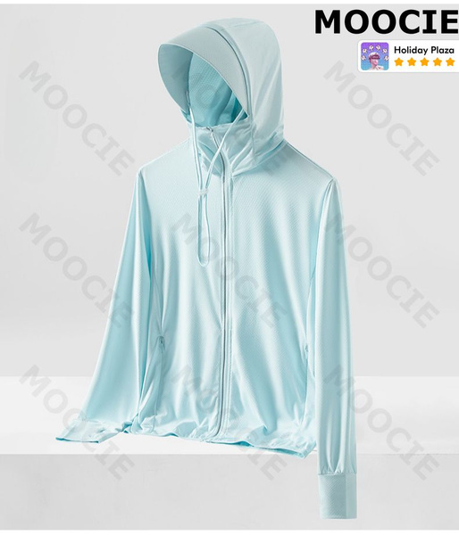 Ветровка Женский MOOCIE Шнуровка синий, размер 46 Длинный Лето Китай купить c доставкой на OZON ...