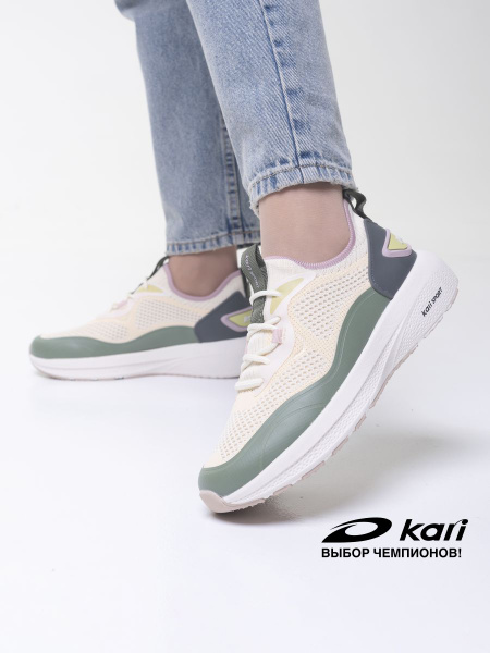 Кроссовки Женский Kari Текстиль, размер 38 G Демисезон Шнурки купить c доставкой на OZON по ...