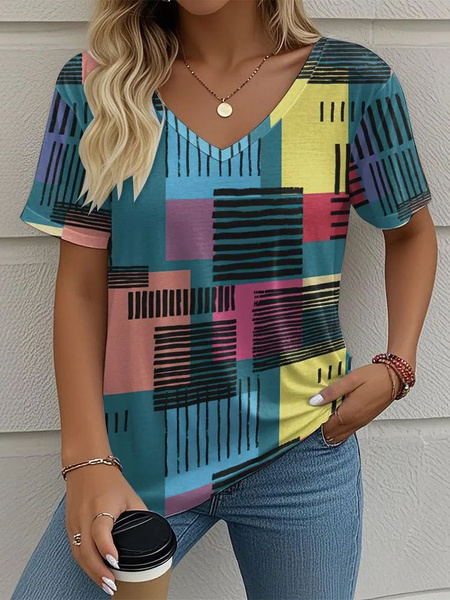 Футболка Женский лен, размер 54 Полиэстер FR Анималистический Спортивный Китай, рост 139-156 ...