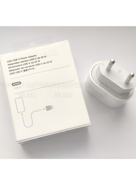 Сетевое зарядное устройство адаптер питания Apple USB-C 20Вт (Model ...