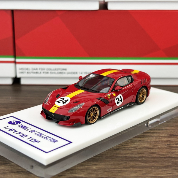 Машинка Fuelme TOC 1:64 феррари F12 TDF Имитационная модель автомобиля из смолы Ограниченный ...
