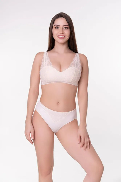 Бюстгальтер Женский Milavitsa, размер 75B приглушенно-белый Беларусь купить c доставкой на OZON ...