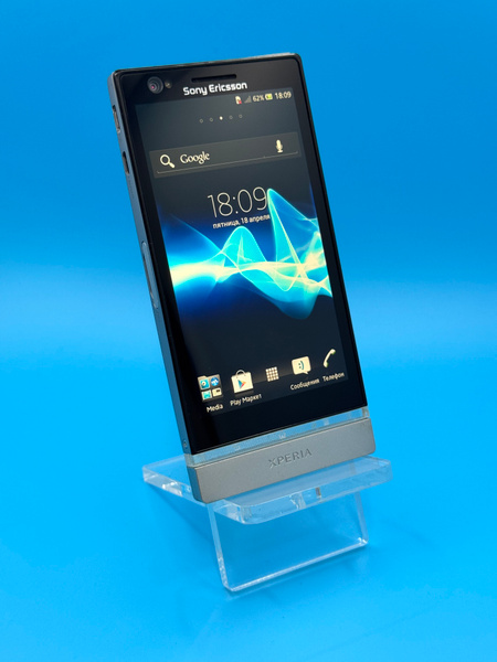 Смартфон Sony Xperia P LT22i 16 ГБ 1 ГБ Серебряный 1 SIM купить c ...